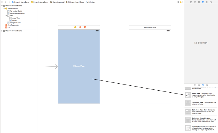 UIKitDynamics Sliding Menu Tutorial for iOS - DevFright