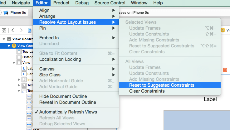Enabling Size Classes in Xcode