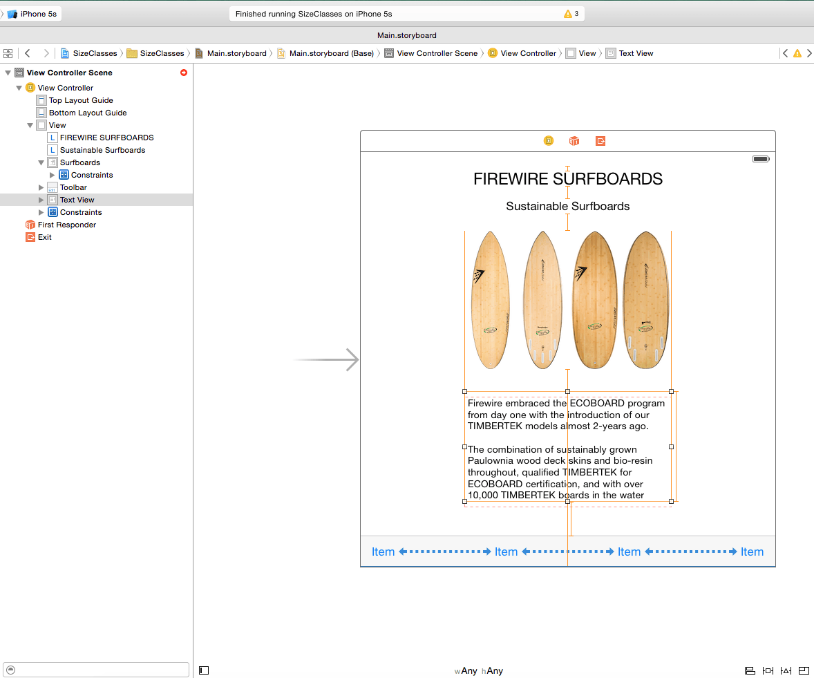 Enabling Size Classes in Xcode - DevFright