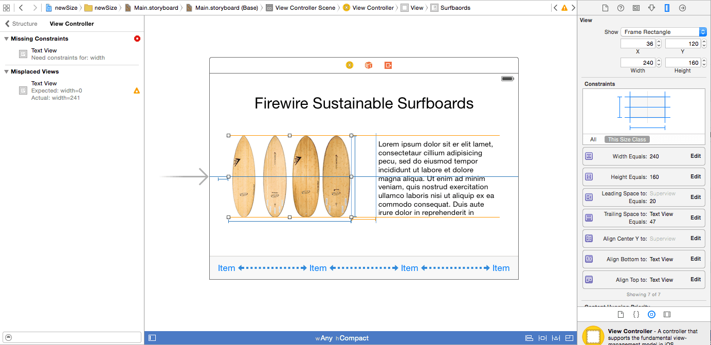 Enabling Size Classes in Xcode - DevFright
