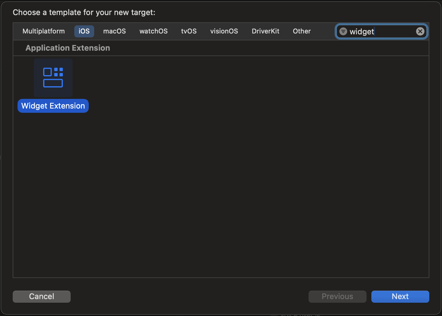 Building a Widget Extension for iOS - Part 1 - DevFright