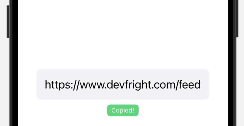 How to Add Tap to Copy with UIPasteboard in SwiftUI - DevFright